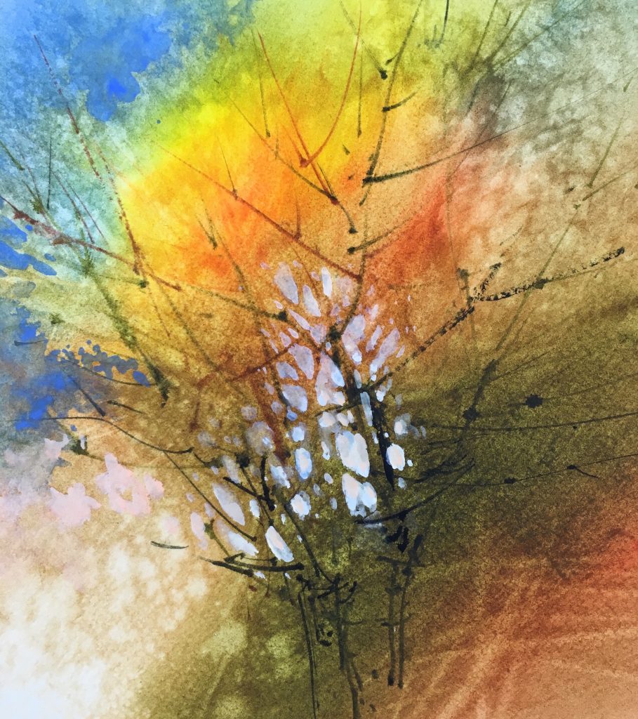 Watercolor Demonstration by NFWS Workshop Artist Linda Frayne Kemp at ...